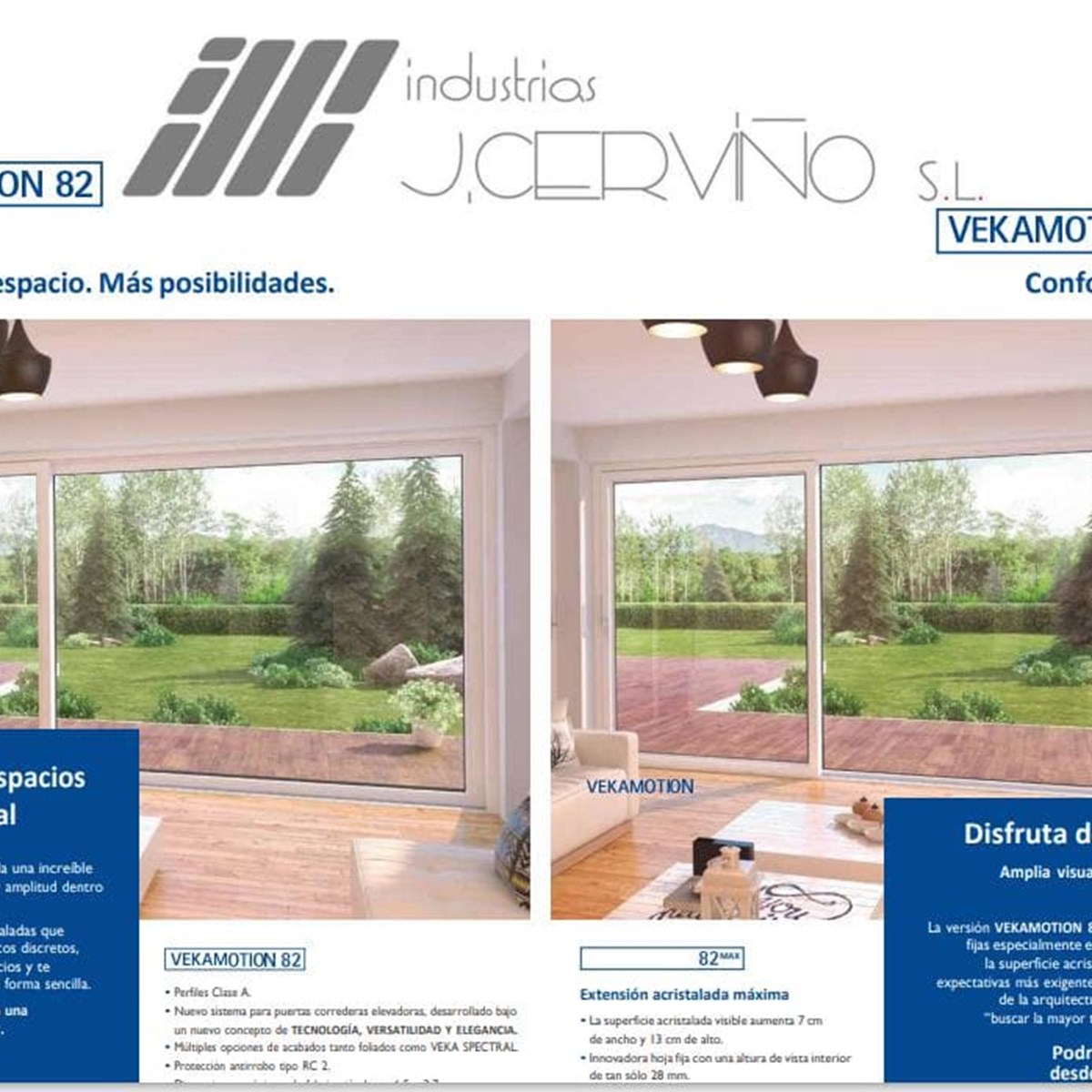 Industrias J. Cerviño - Puertas y ventanas de PVC en Pontevedra